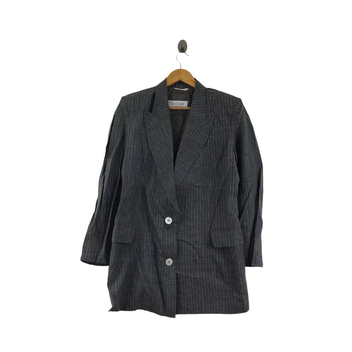 Max Mara Vintage MAX MARA PURO LINO Collection Made In Italy Coat | Grailed