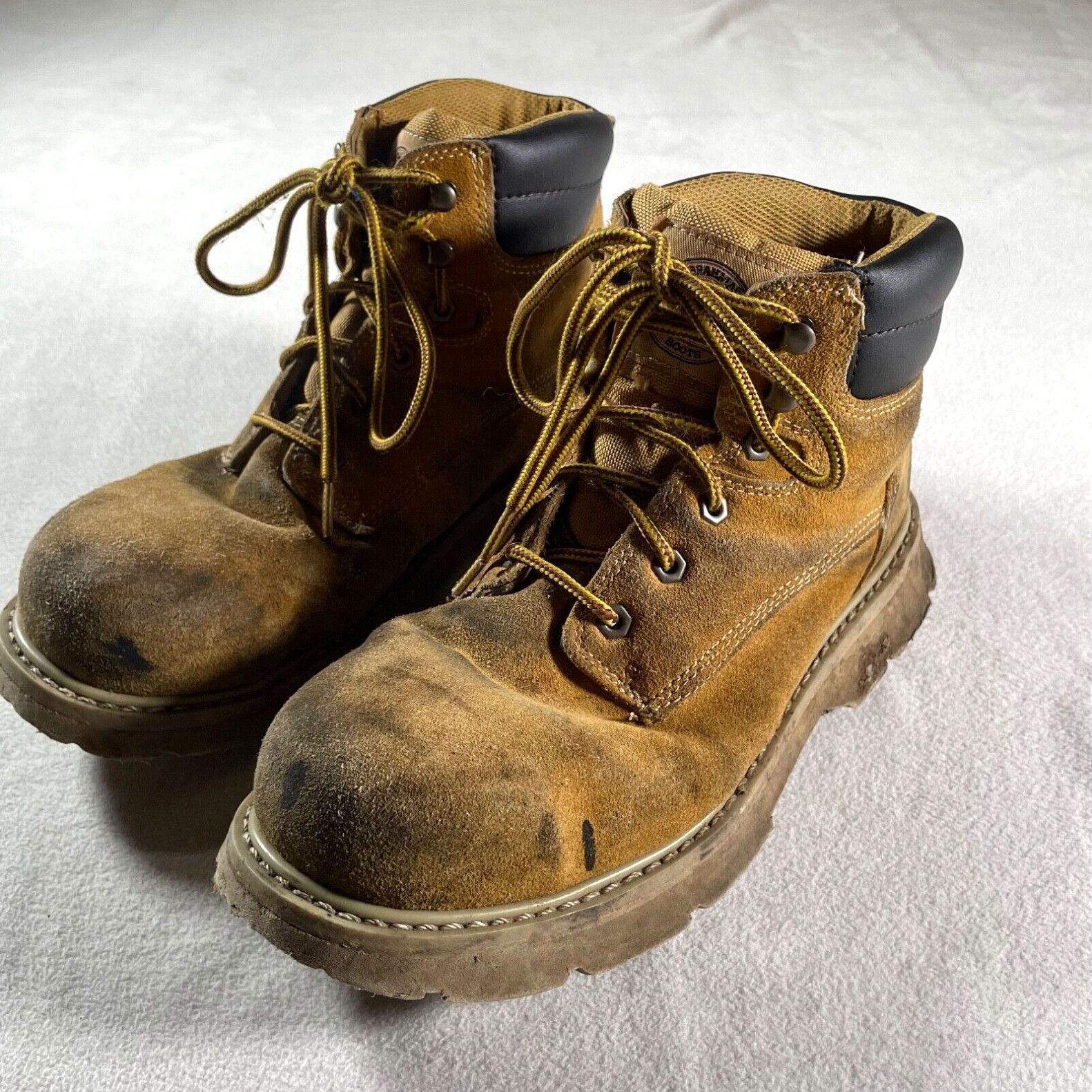 Timberland Brahma Boots Mens 10.5 Brown High Ankle Work Wear Barn Chore ...