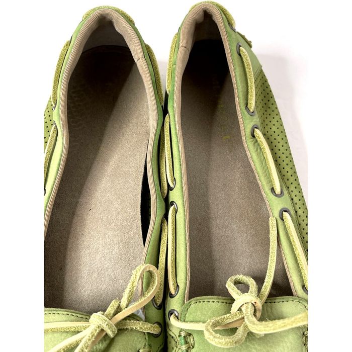 Merrell Merrell Marina Green Boat Shoes Loafer Vibram Lug Soles 10 ...