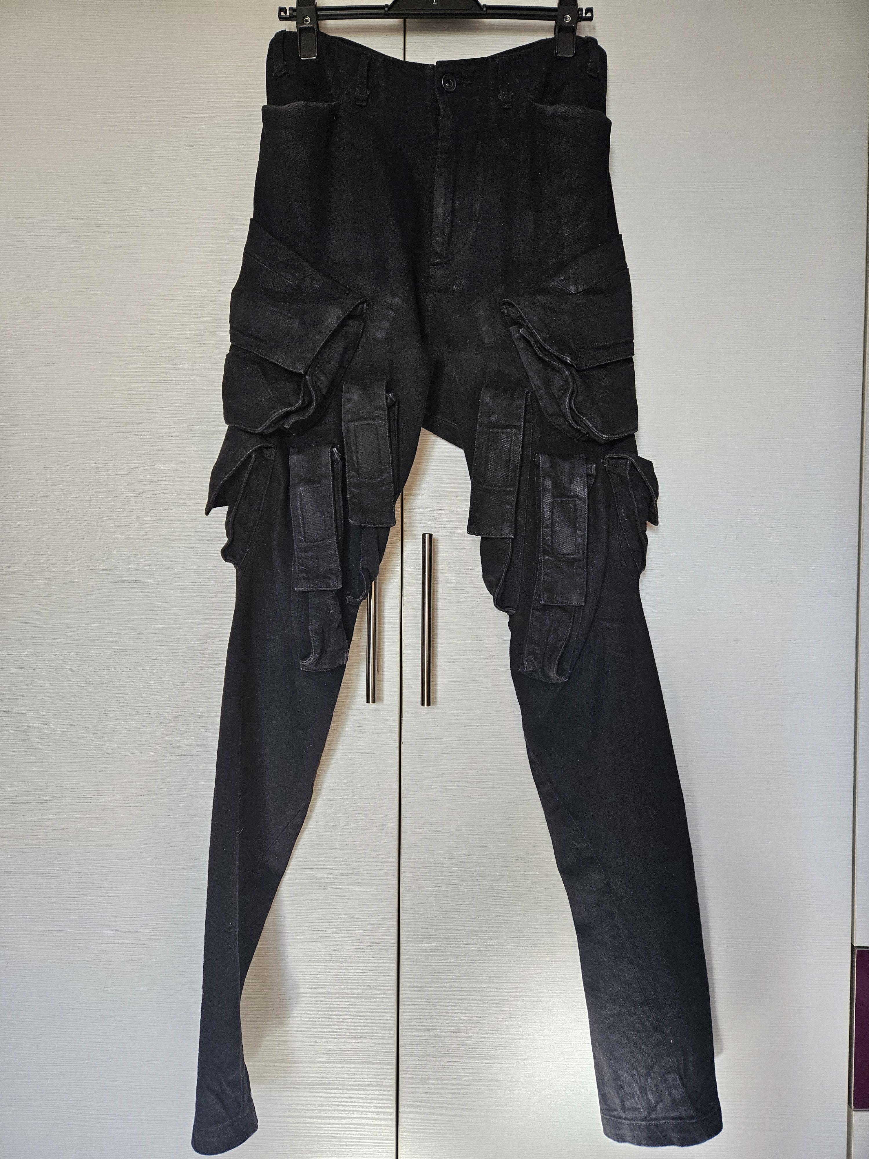 Julius Legendary SS15 [prism;] waxed cargo pants size 1 | Grailed