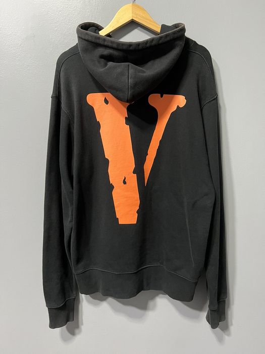 Vlone Vlone Orange Staple Hoodie (Asia Tag) | Grailed