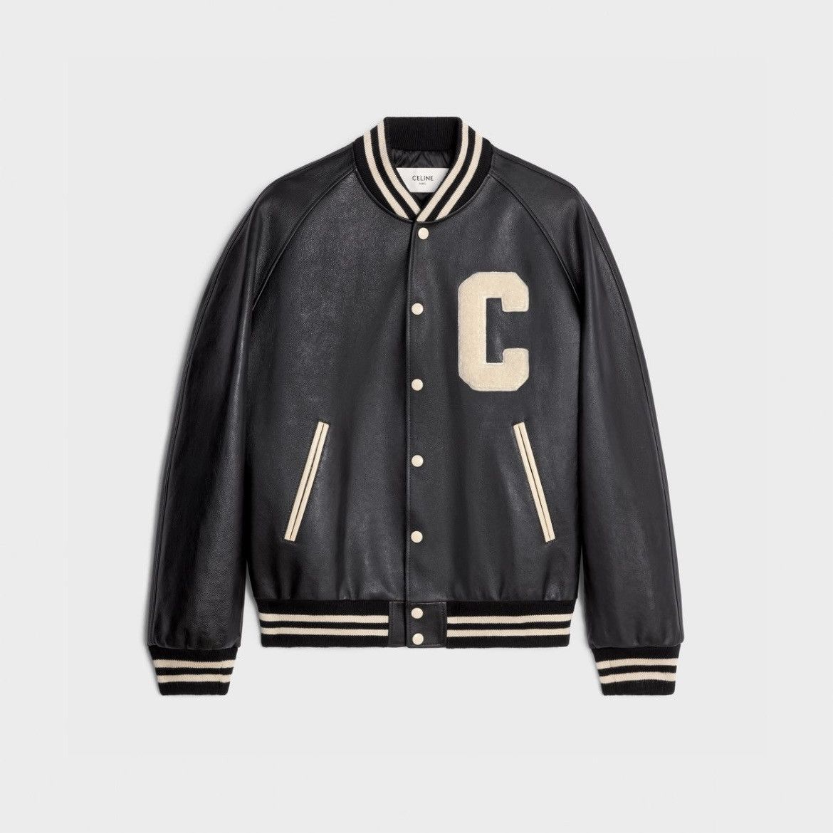 Celine × Hedi Slimane Celine Varsity Jacket in Large | Grailed