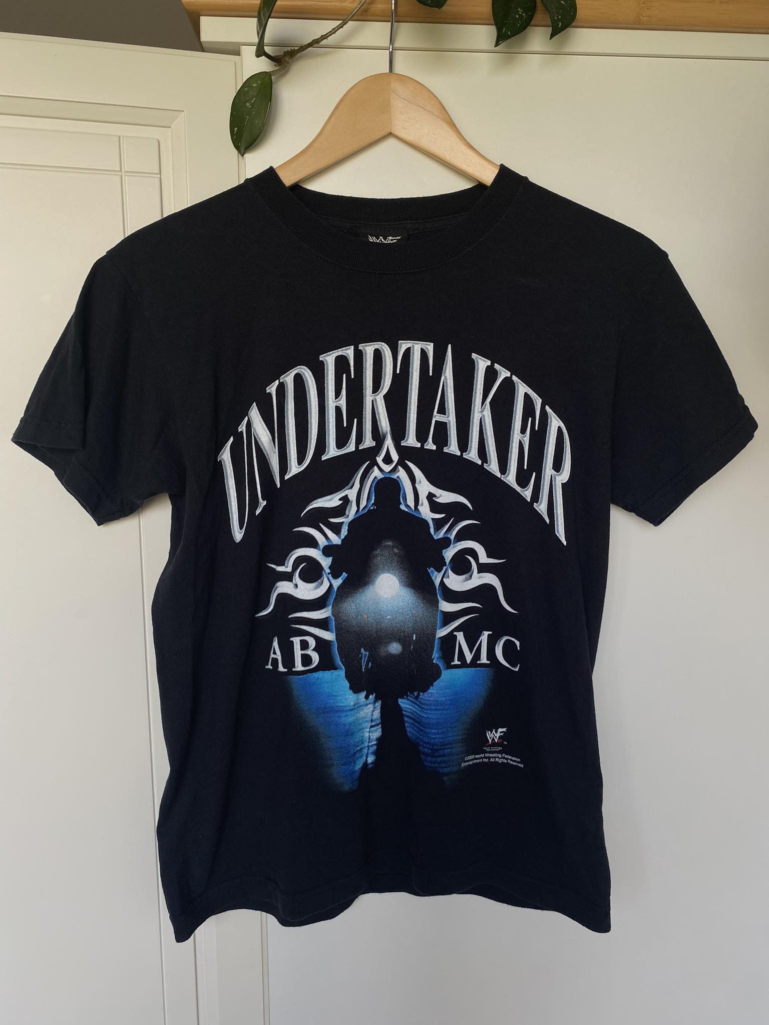 Vintage 2001 Vintage WWF WWE Undertaker Graphic Tee Retro | Grailed