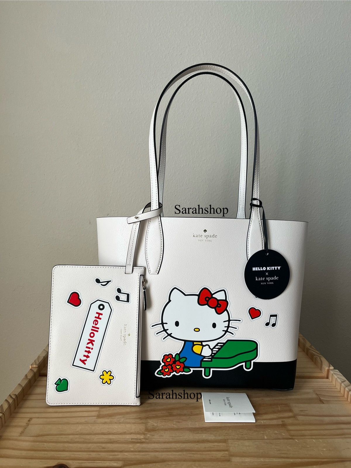 Kate Spade Kate Spade Hello Kitty X Kate Spade New York Small Tote ...