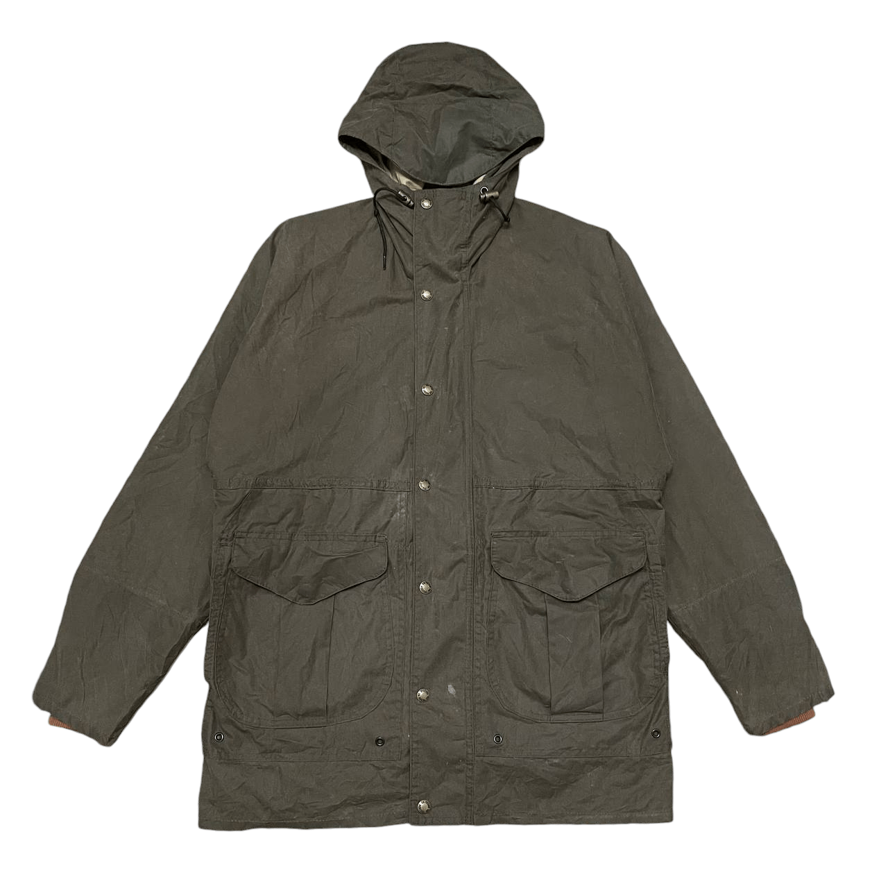 Filson Vintage CC Filson Co Waxed Hooded Jacket Parka | Grailed