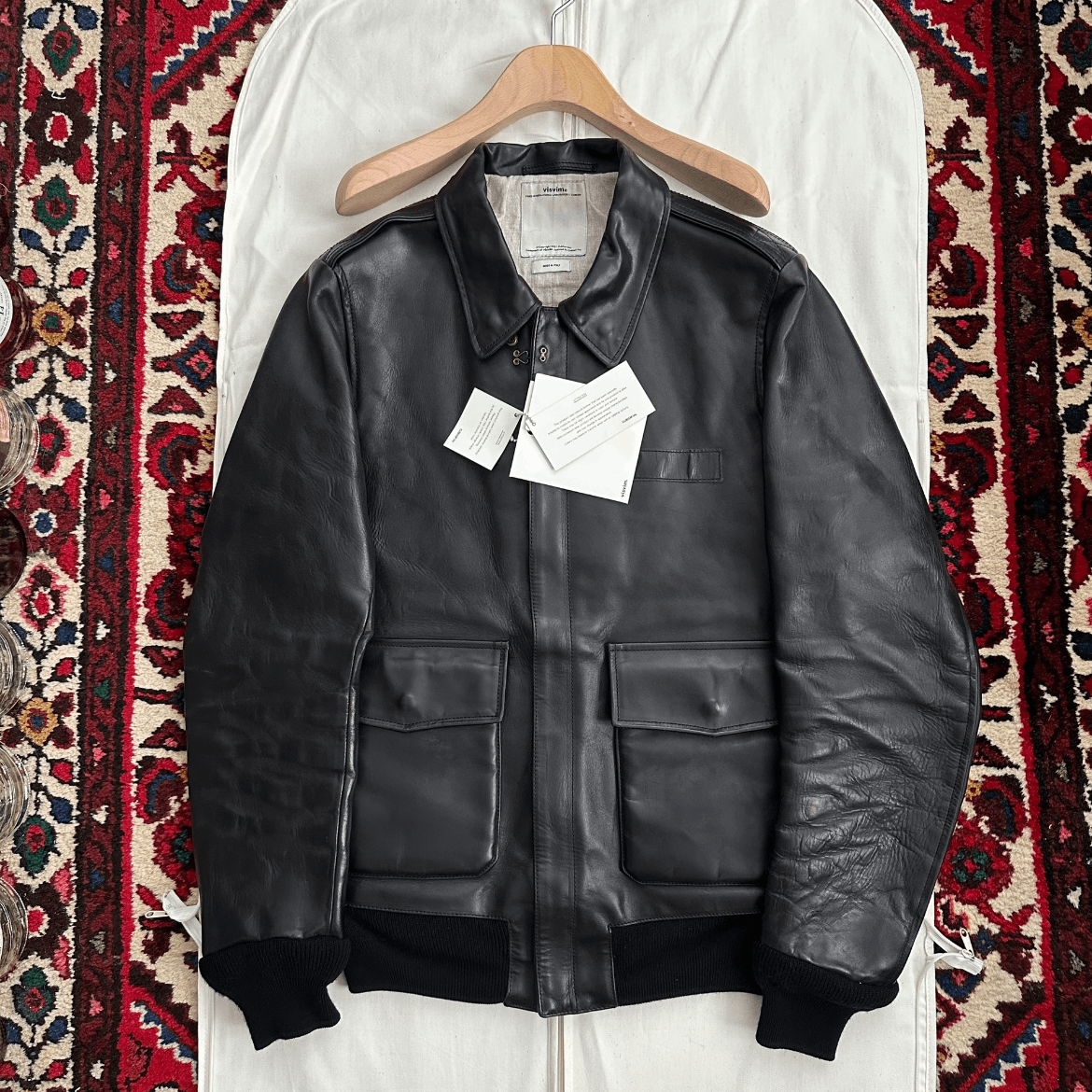 Visvim Visvim 12AW Elmendorf Horse Leather Jacket | Grailed