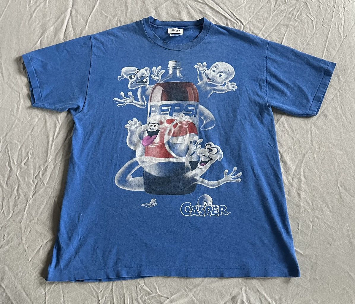 Hanes XL - Vintage Casper Movie Snack Promo 1995 Pepsi 90’s Single ...