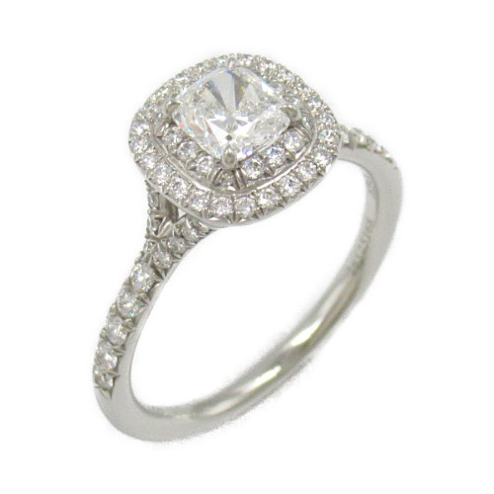 Tiffany & Co. Tiffany & Co Tiffany & Co Soleste Ring Platinum Diamond ...