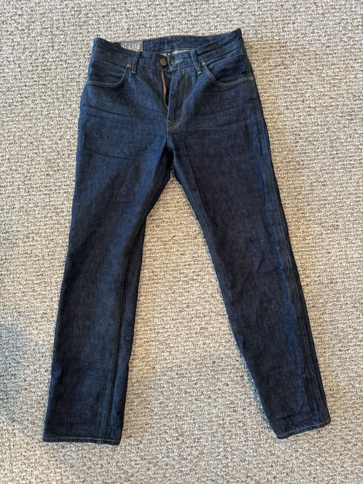 Freenote Cloth Freenote Cloth Wilkes Western Cut Denim | Grailed