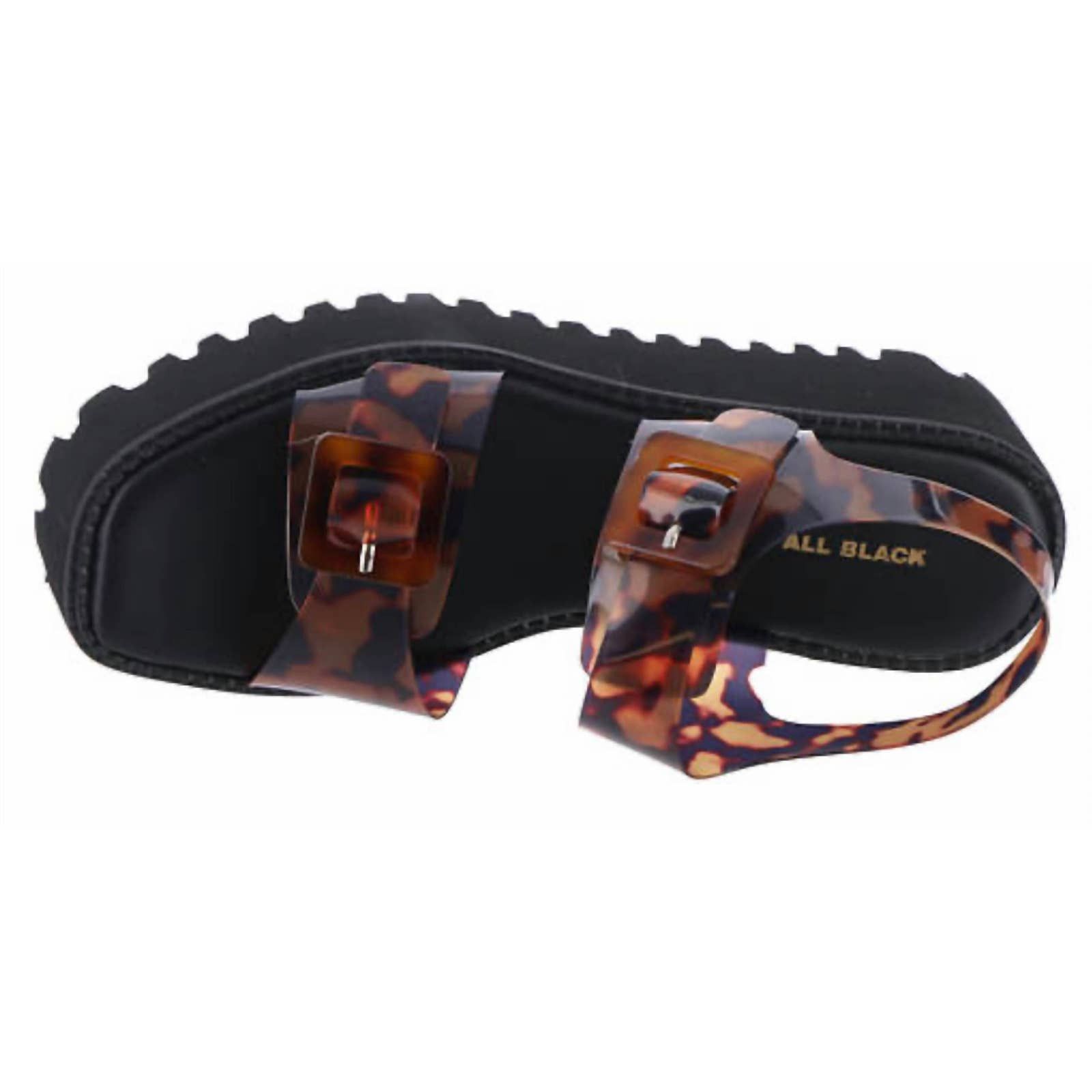 All Blacks Tortise Shell Flatform In Tortoise | Grailed