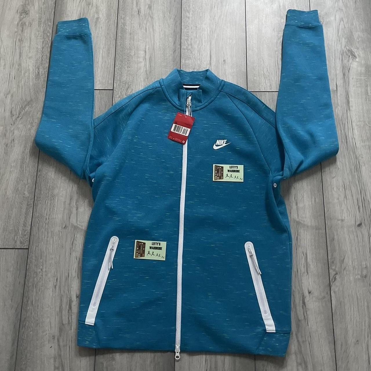Nike Nike Tech Fleece Light Blue Full Zip Sweatshirt | Grailed