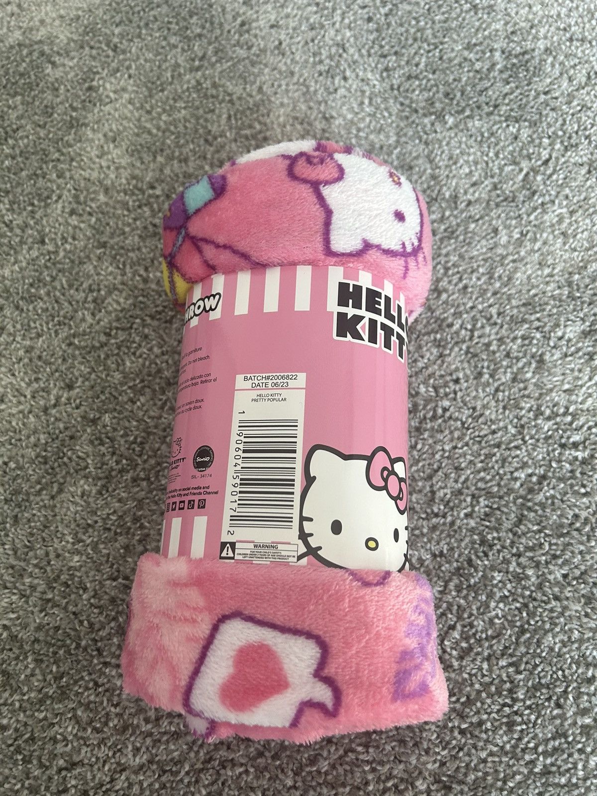 Unkwn Hello Kitty Pink Blanket | Grailed Unkwn Hello Kitty Pink Blanket | Grailed