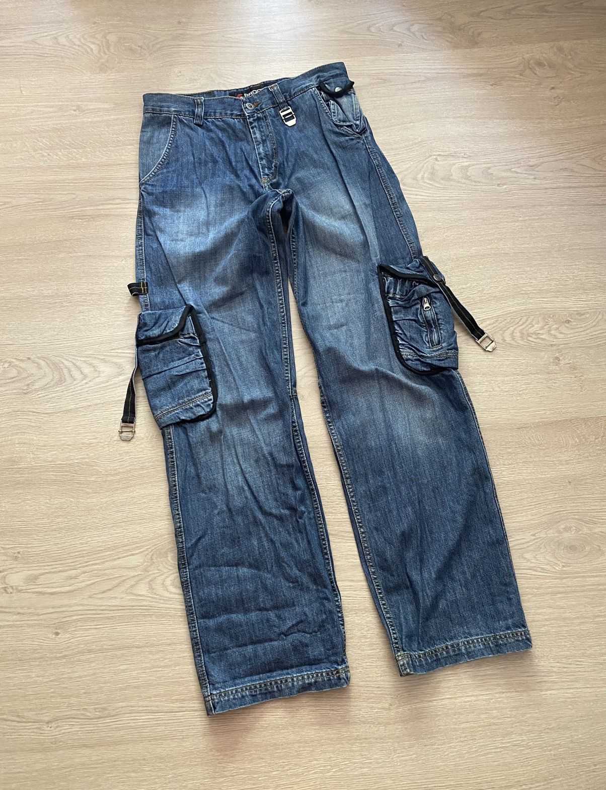 Vintage Vintage 00’s Prodigy Y2K Jeans Cargo Parachute Japan Pants ...