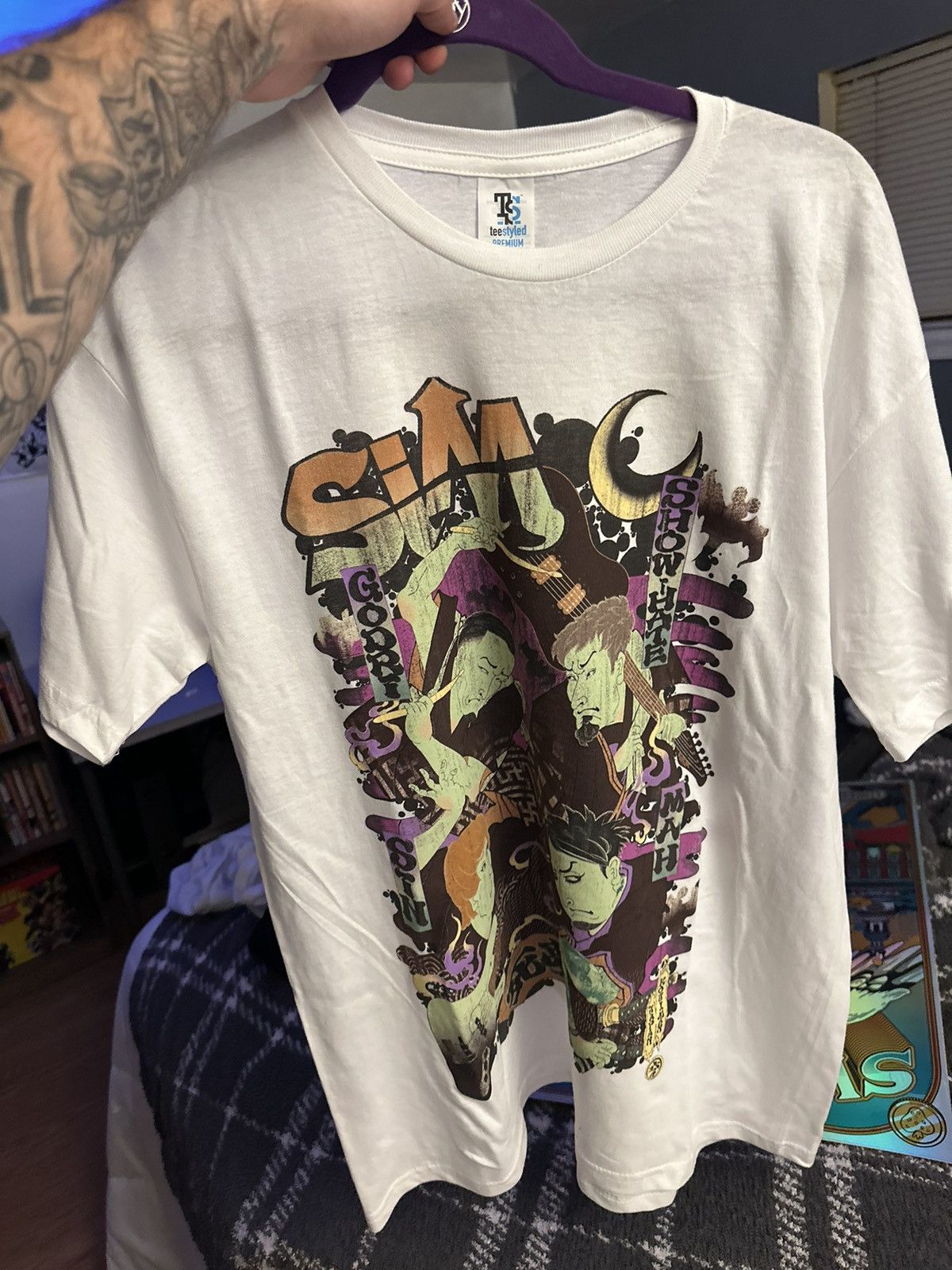 Rare 2023 SiM USA Tour tee | Grailed