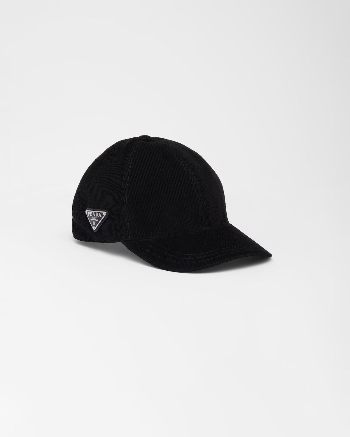 Prada PRADA CAP BASEBALL TRIANGLE BADGE 2HC274_1JHC_F0002 | Grailed