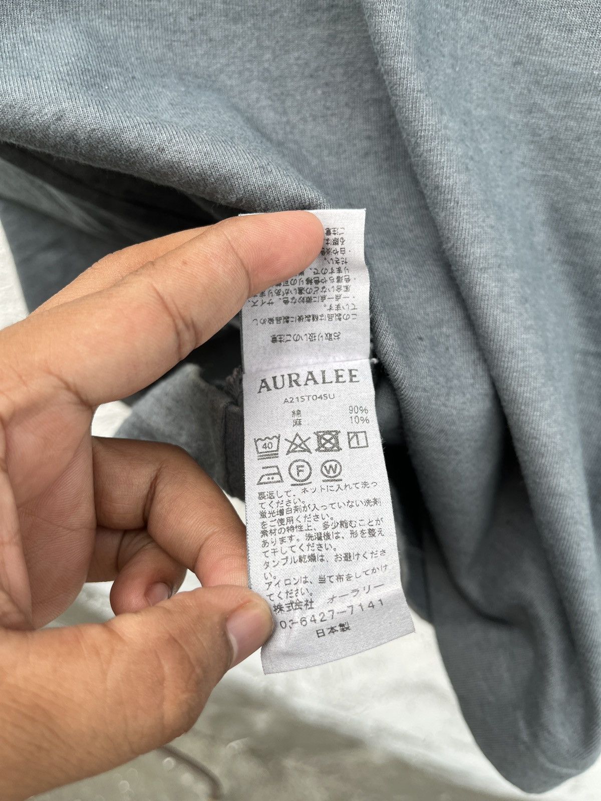 Auralee SS21 Exclusive Stand Up Shirt | Grailed