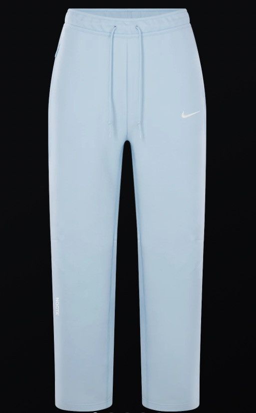 Drake × Nike × Streetwear Nocta Tech fleece pants light blue | Grailed