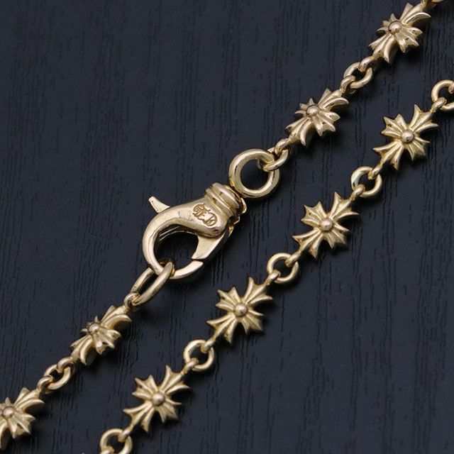 Take A Look About Chrome Hearts Necklace Gold