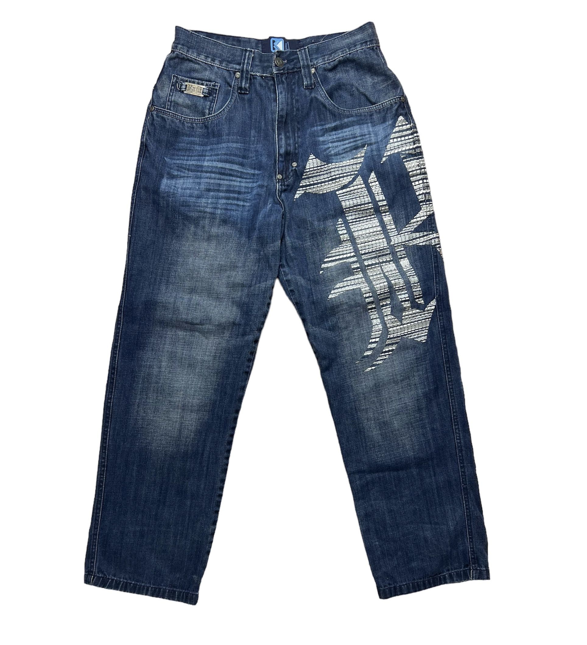 Kani × Streetwear × Vintage Vintage Karl Kani Denim Baggy rap pants ...