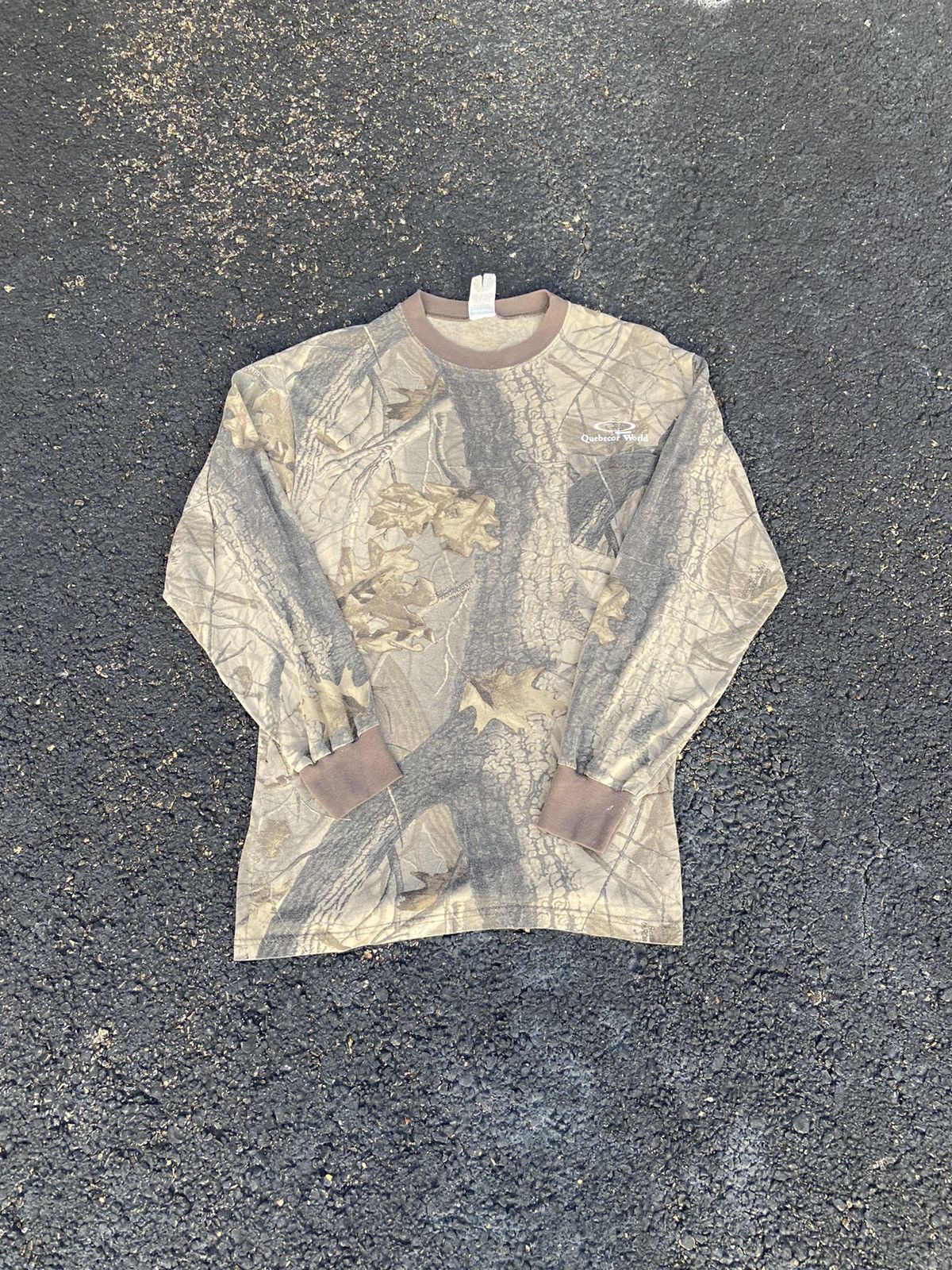 Camo × Carhartt × Vintage Vintage Y2K Faded Camouflage USA Essential T ...