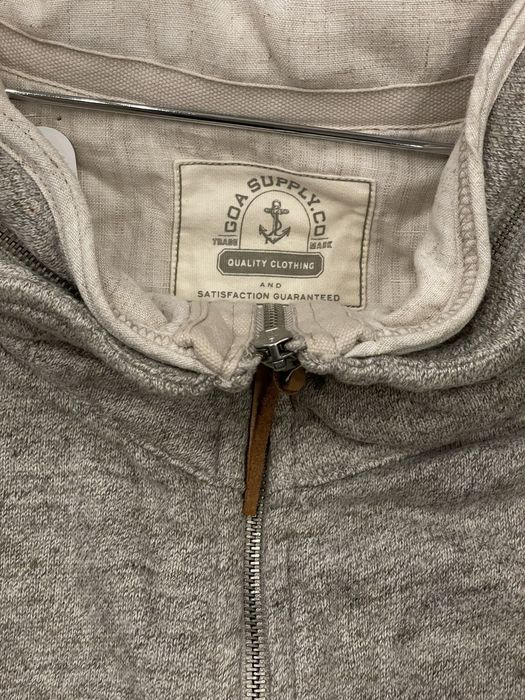 Le Grande Bleu (L.G.B.) Goa fleece Bono packable hood jacket | Grailed