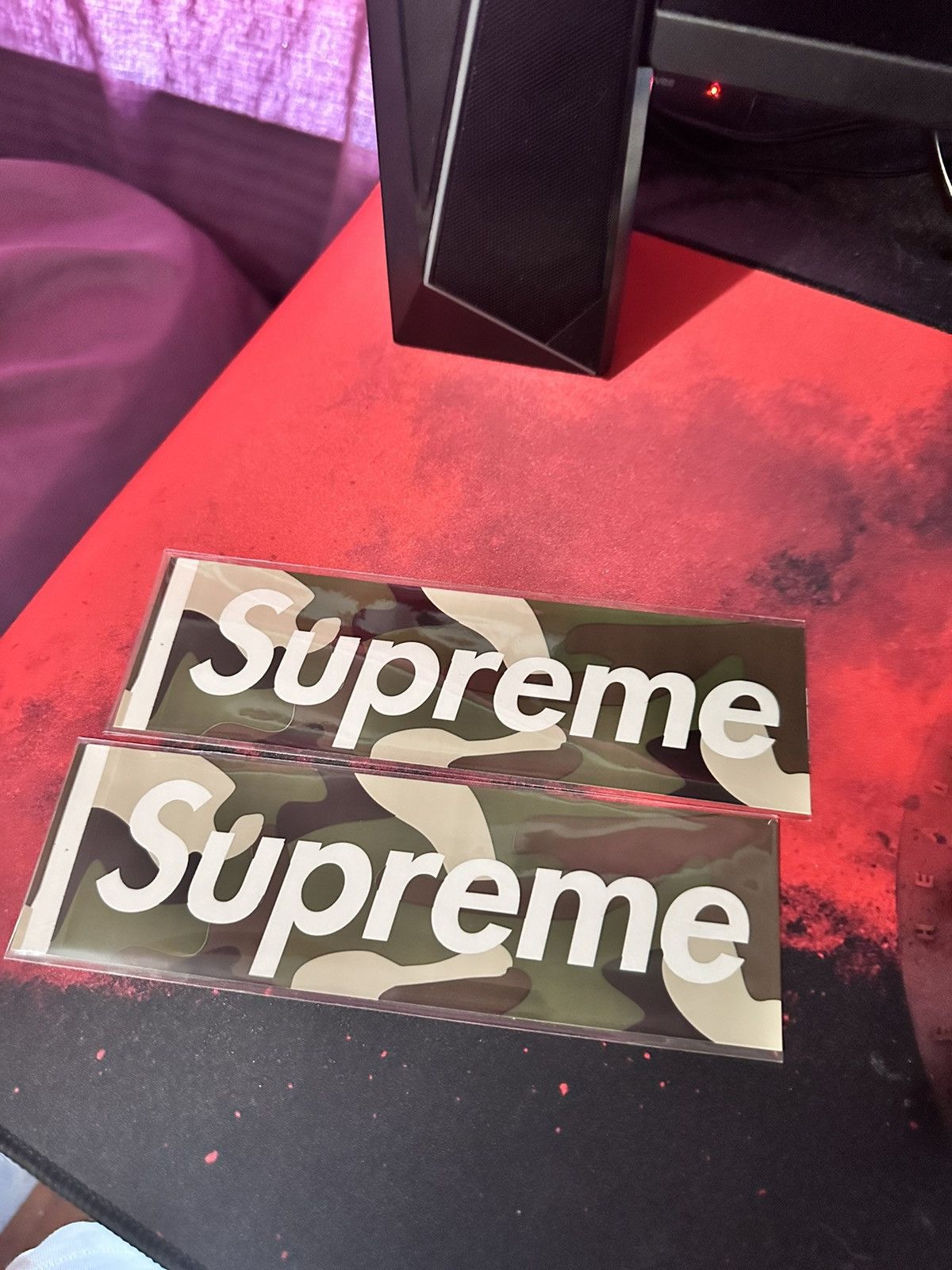 Supreme Supreme 1995 Original Camo Box Logo Sticker | Grailed