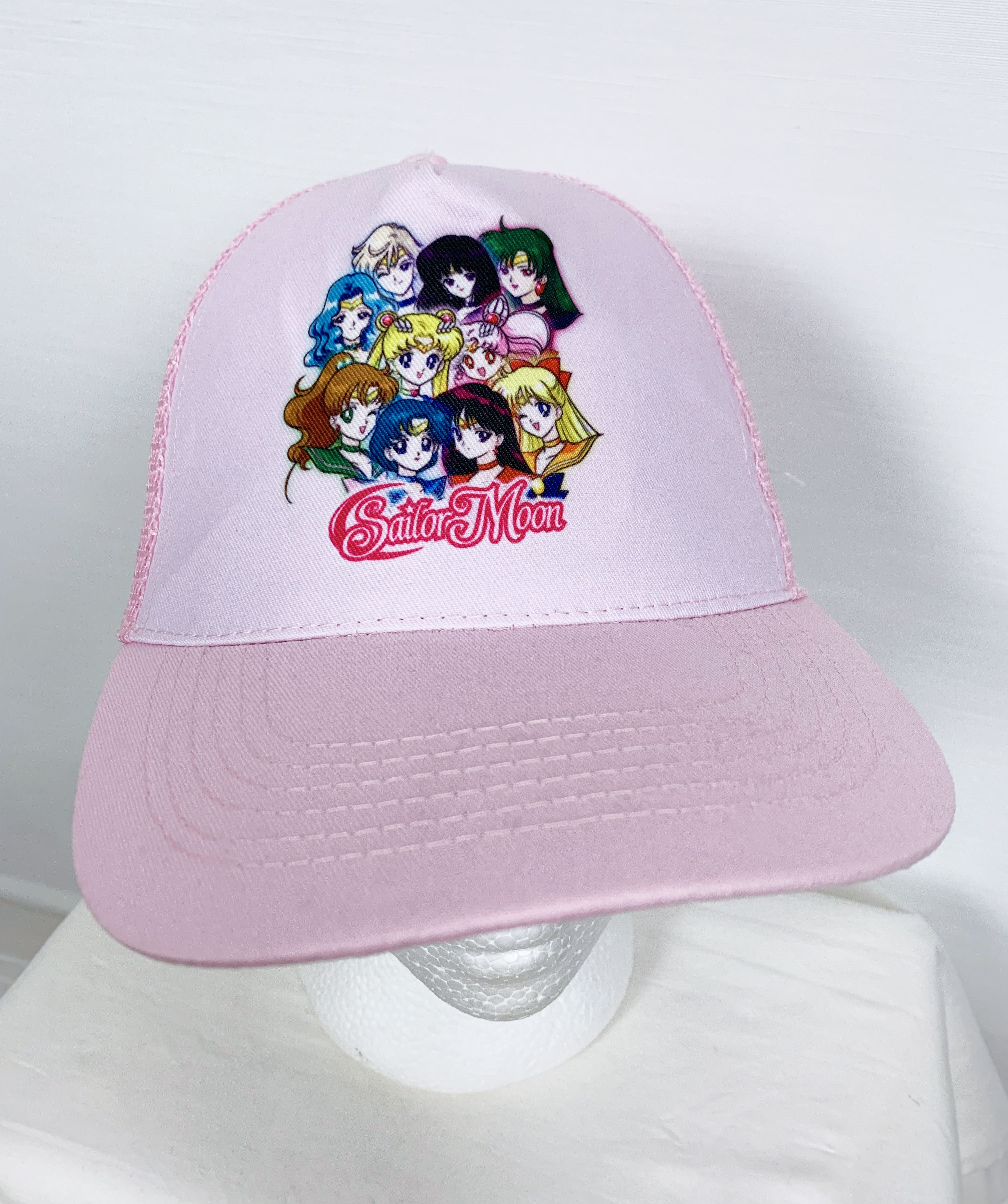 Japanese Brand Toei Animation Sailor Moon Mens Anime Trucker Snapback ...