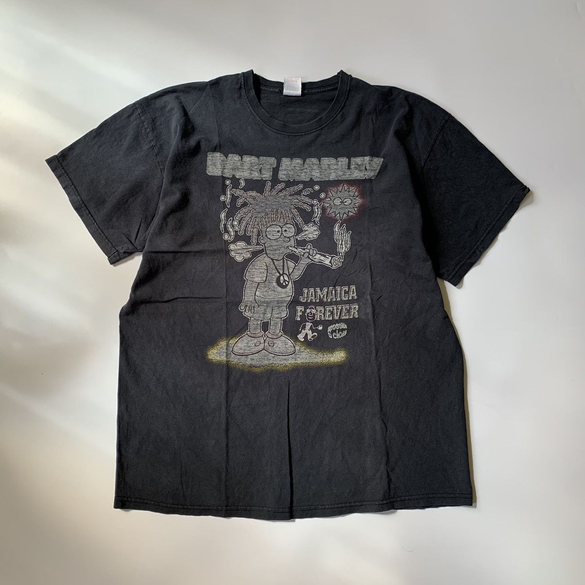 The Simpsons The Simpsons Bart Marley Jamaica Forever T-Shirt | Grailed
