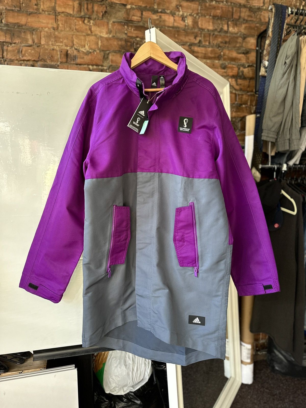Adidas × Fifa World Cup × Streetwear Jacket / Parka HU1172 Fifa World ...