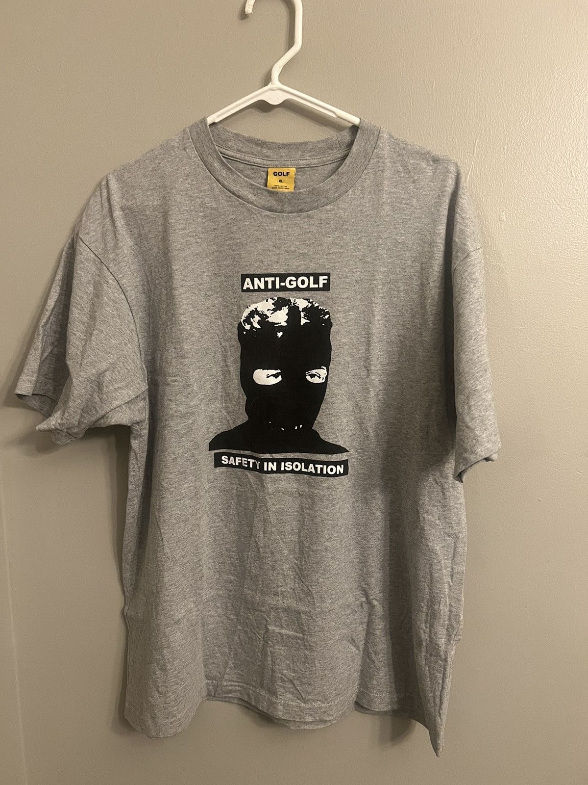 Golf Wang × Tyler The Creator Golf Wang Anti Golf Grey Shirt | Grailed