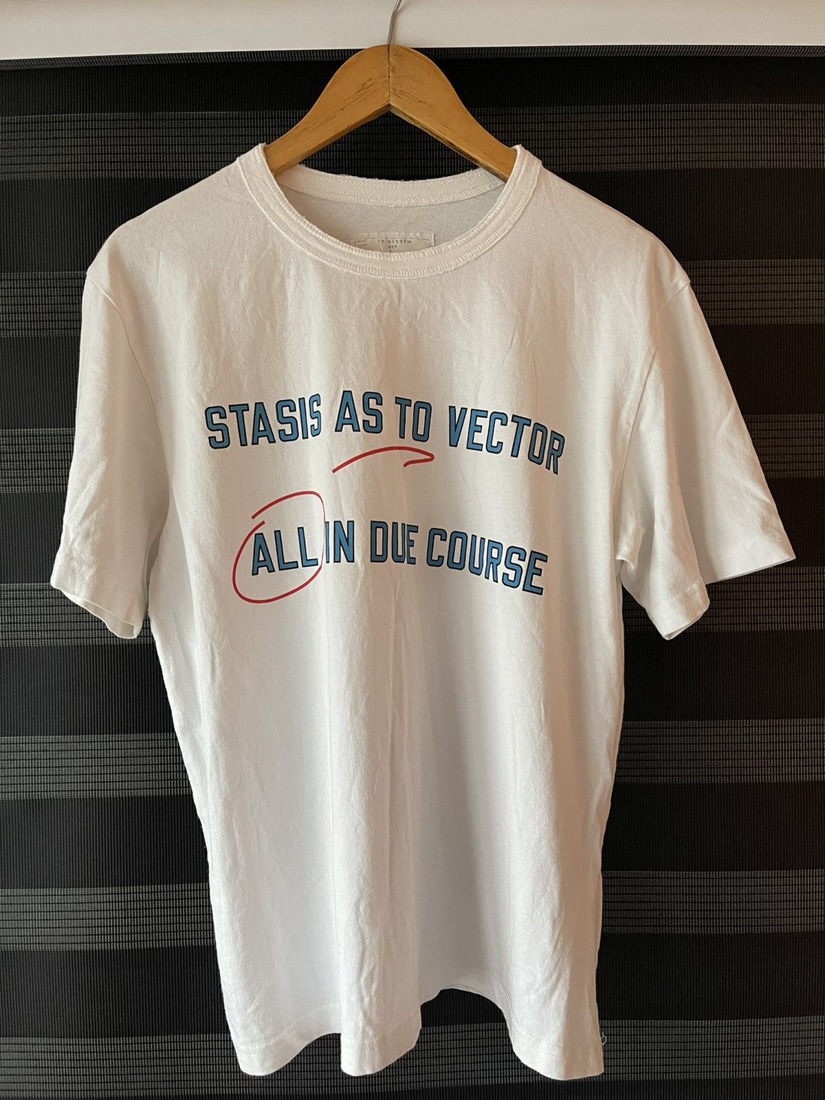 Japanese Brand × Sacai Rare Authentic Sacai Stasis As To Vector Tee ...