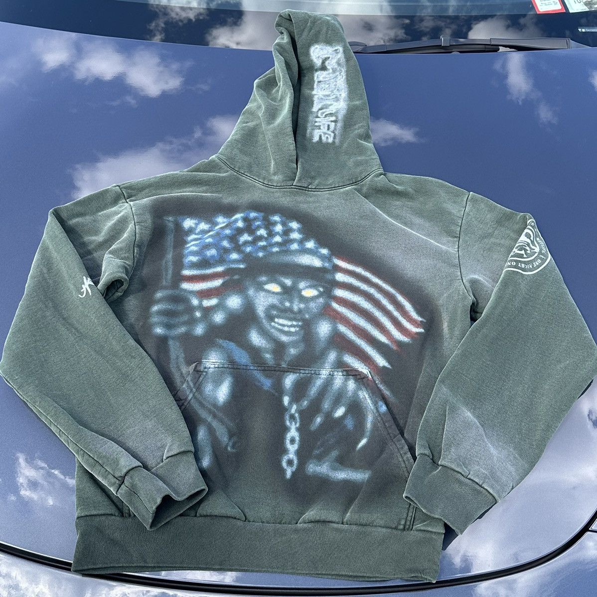 Travis Scott METLIFE TRAVIS SCOTT UTOPIA CIRCUS MAXIMUS 2024 HOODIE NYC ...