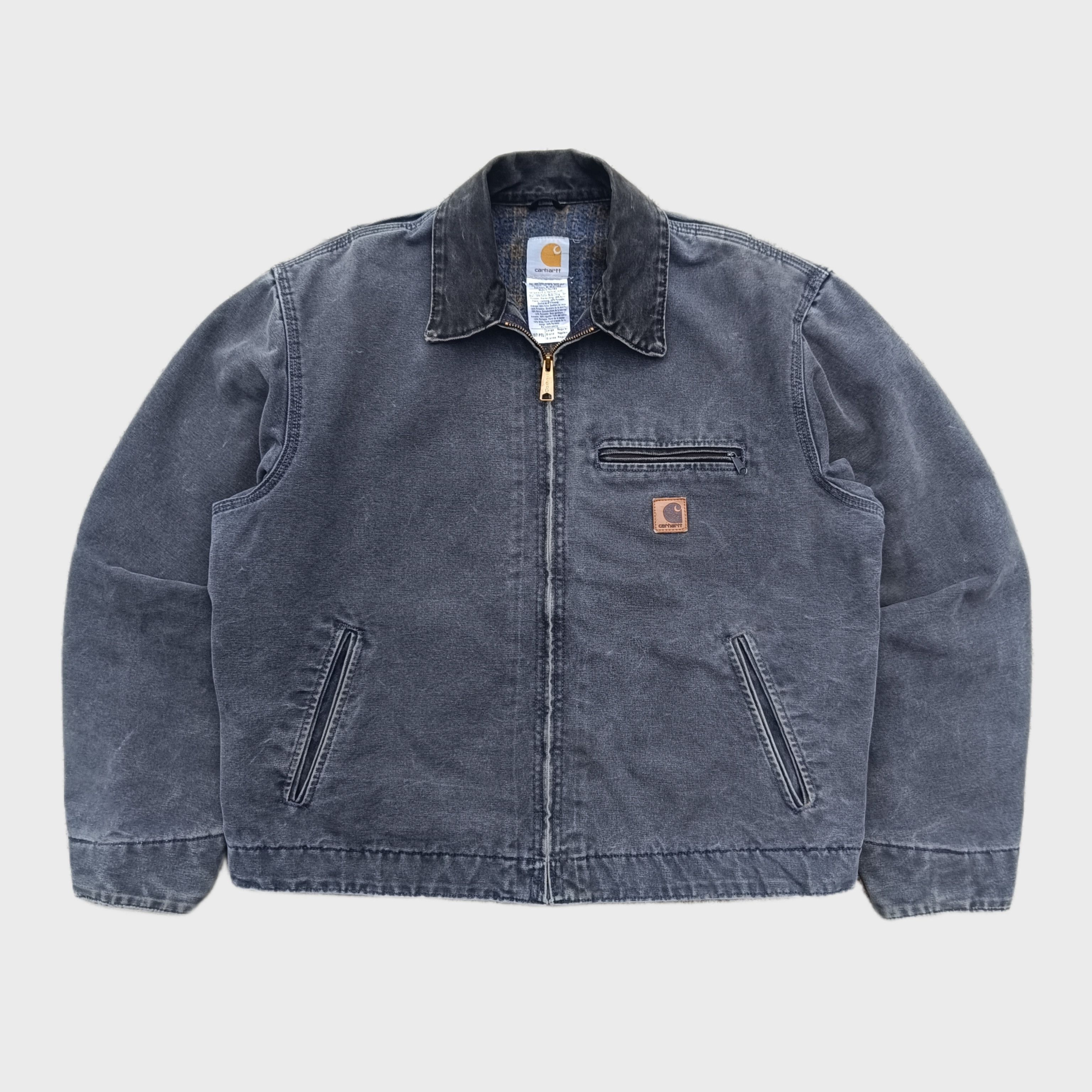 Carhartt × Streetwear × Vintage ️‍🔥 Rare Vintage Carhartt Detroit jacket J97 Petrol | Grailed