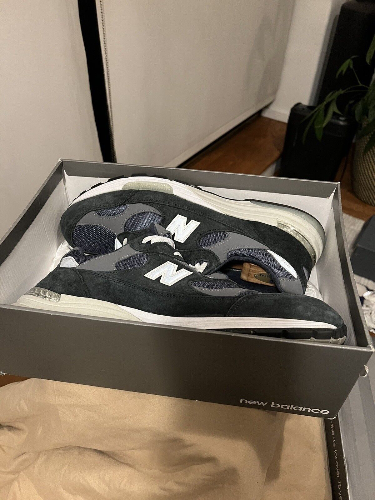 New Balance RARE New Balance 992 Navy Gray 2020 M992GG Size 15 D Normal | Grailed