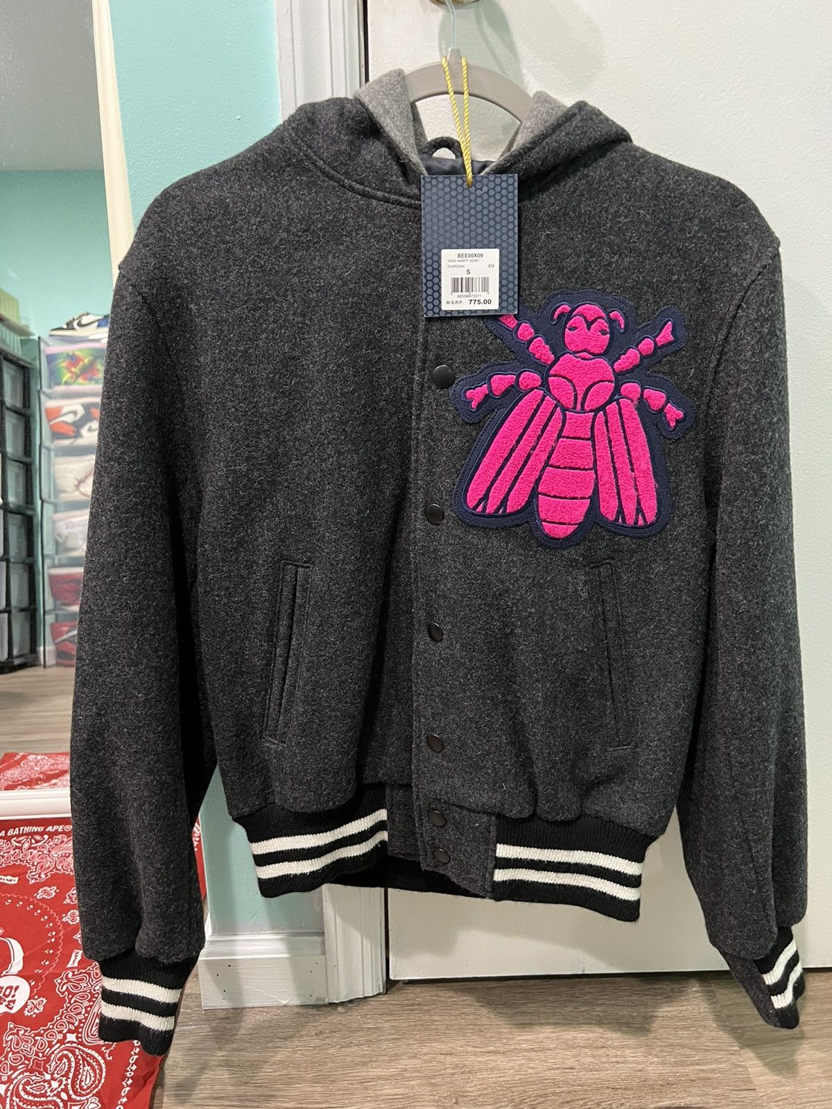 Bee Line × Billionaire Boys Club Billionaire Boys Club Bee Line Varsity Jacket | Grailed