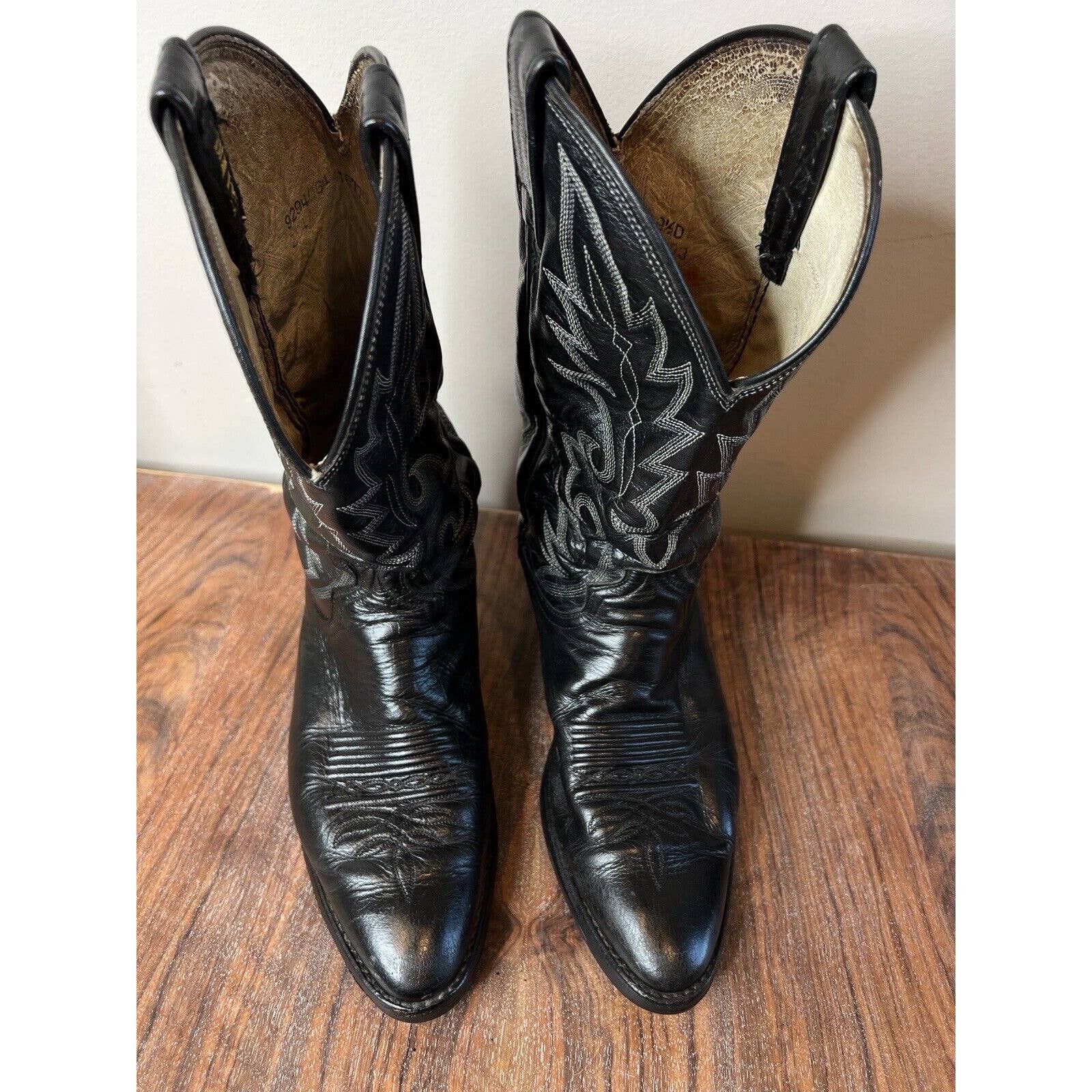 Dan Post Western Boot Dan Post Boots El Paso Size 9.5D Black Western ...