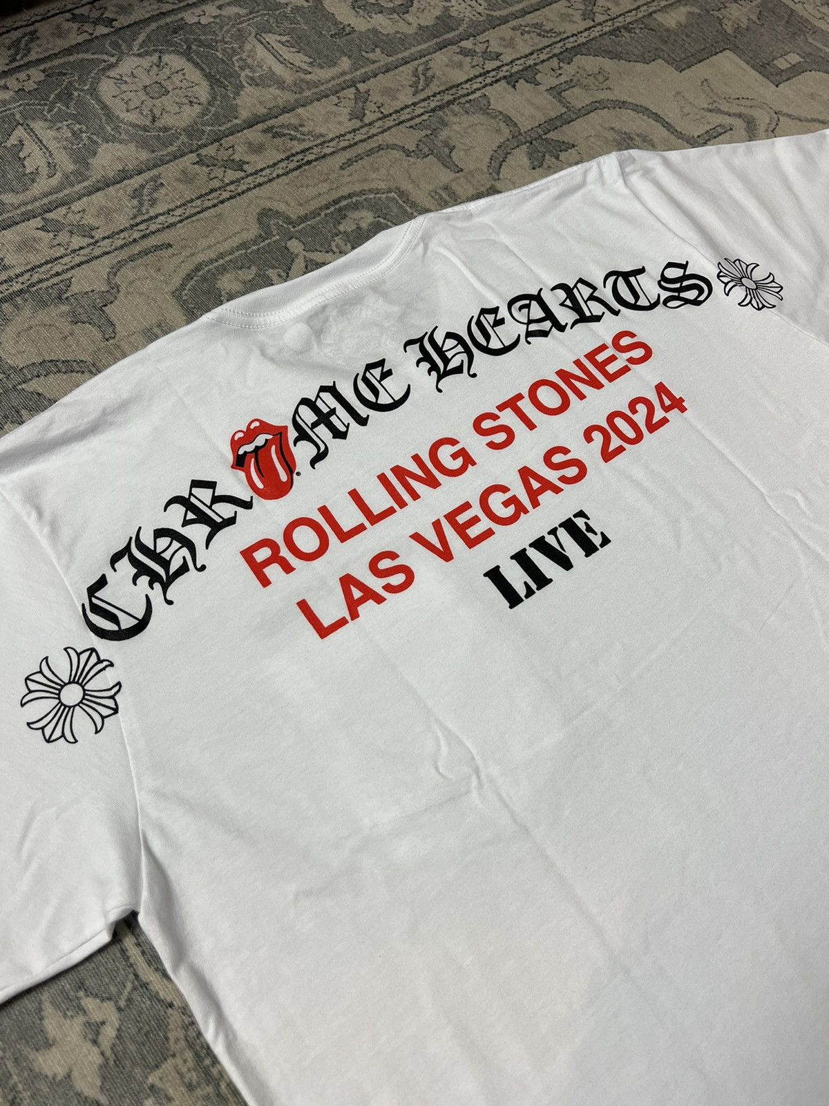 Chrome Hearts Chrome Hearts x Rolling Stones Concert Tee | Grailed