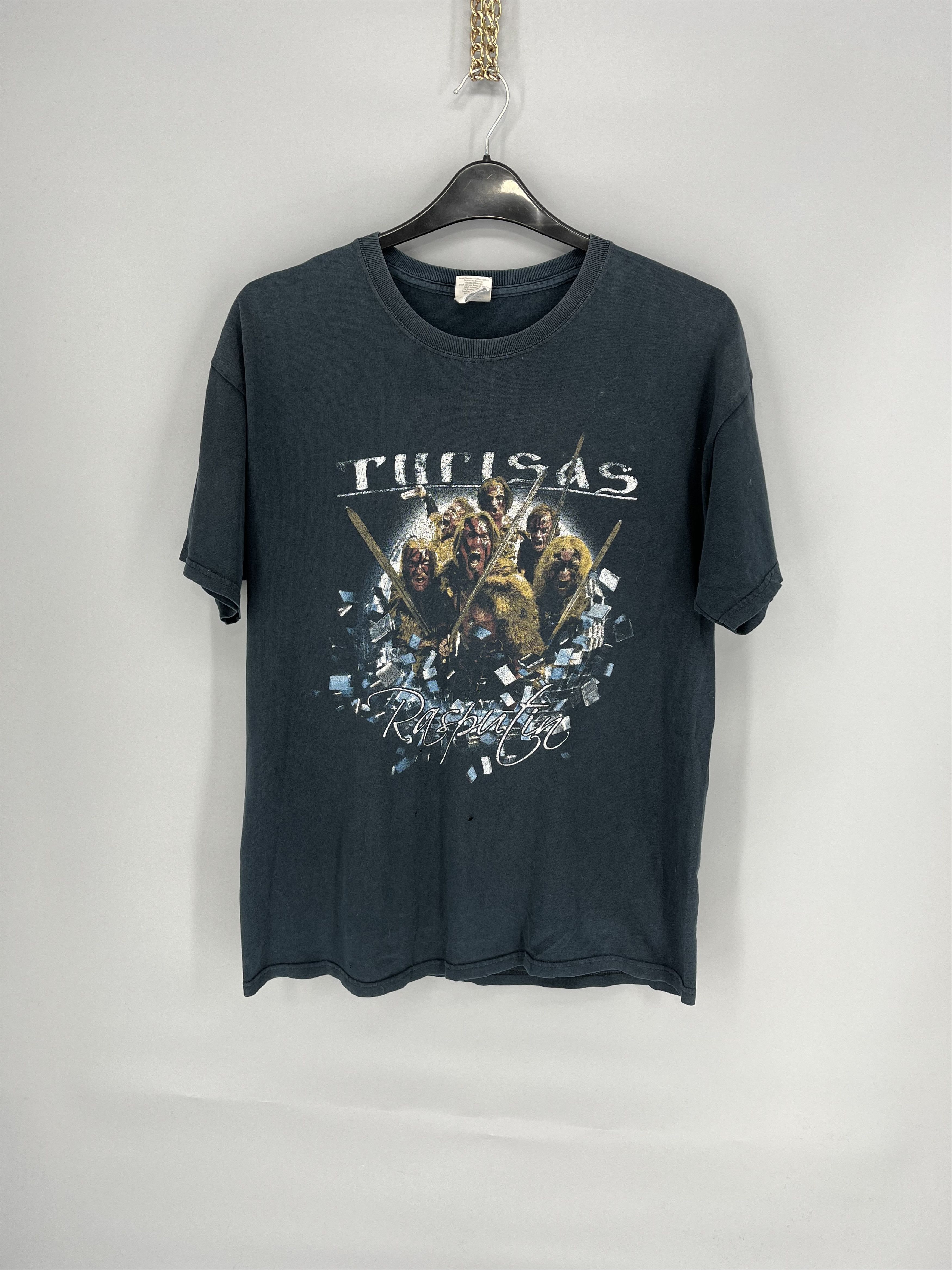 Band Tees × Vintage Vintage Turisas Metal Band Rasputin Black T-Shirt ...
