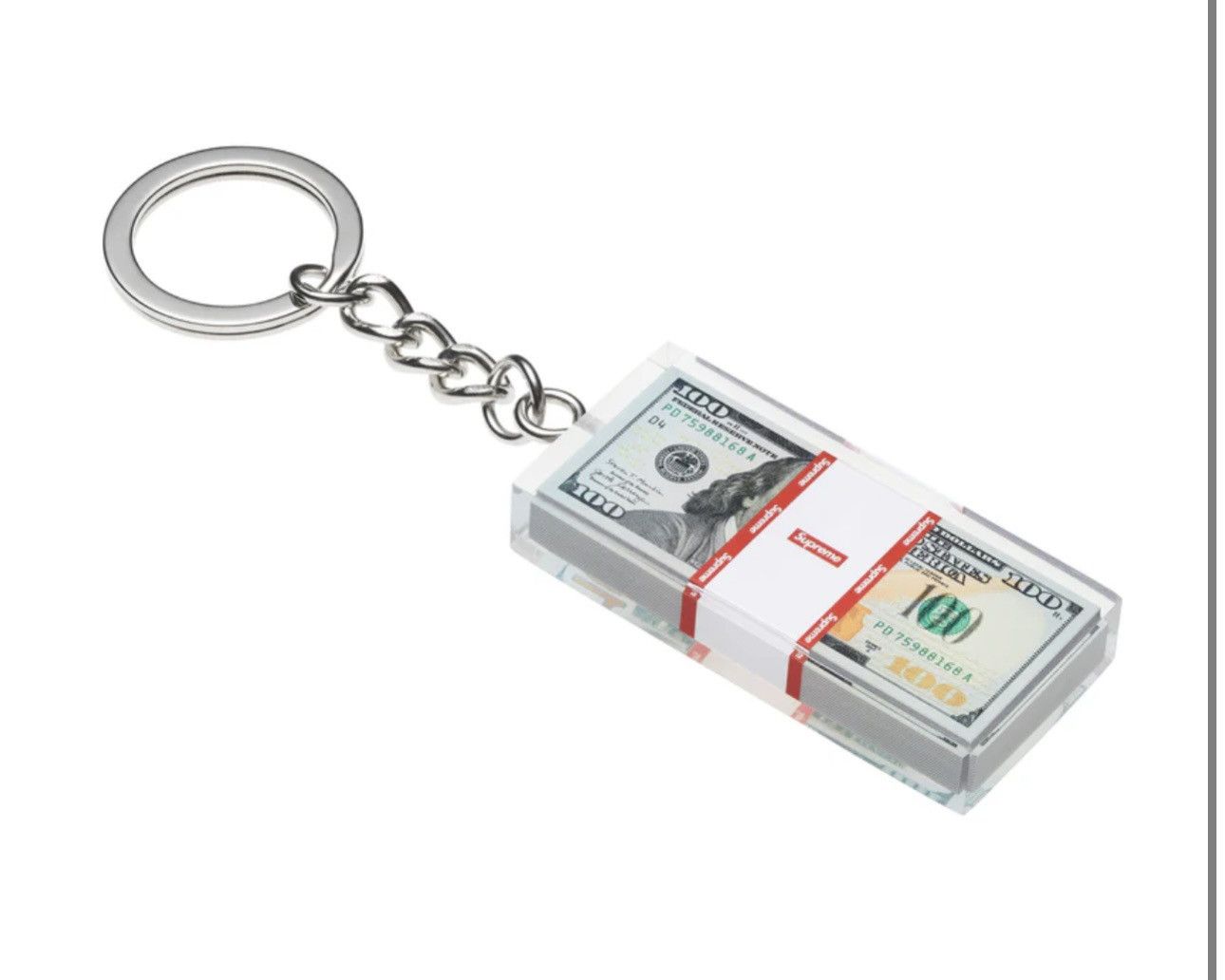 Streetwear × Supreme × Vintage Supreme Paperweight Keychain | Grailed