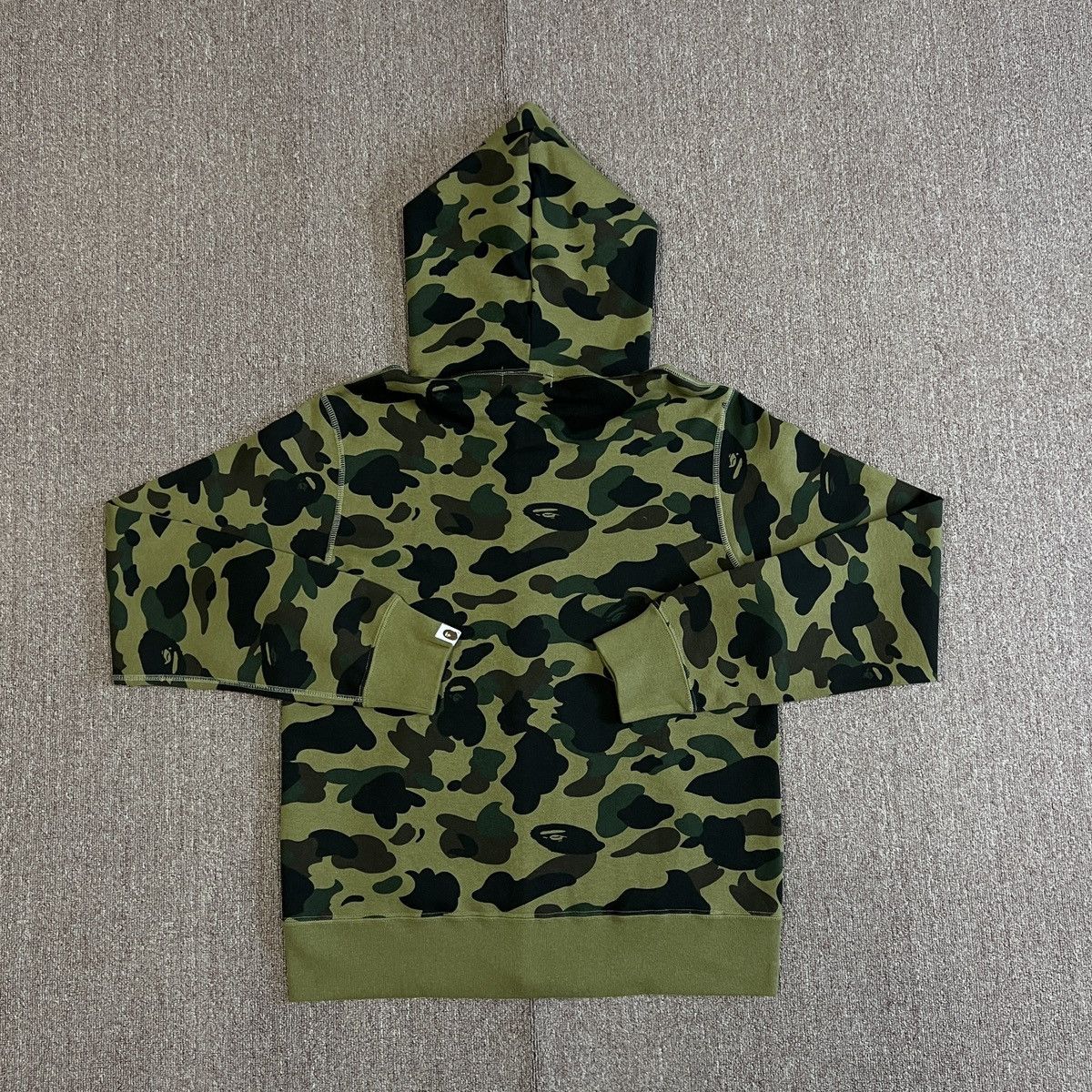 Bape Bape New York Store 1St Camo Zip Up Hoodie | Grailed