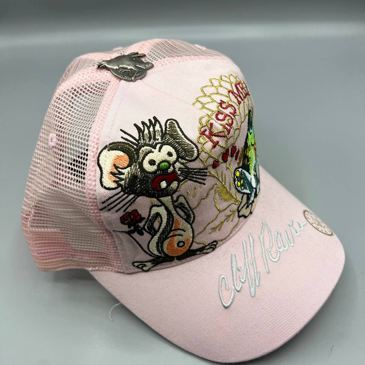 Ed Hardy Vintage Cliff Raven Hat Japanese tattoo Snap back Trucker ...