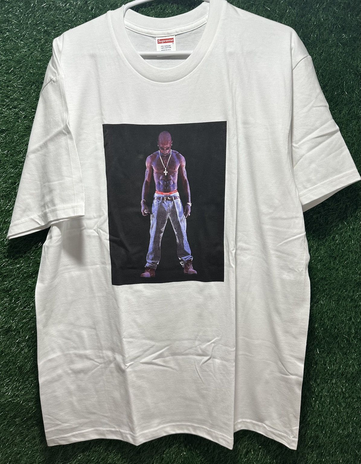 Vintage Supreme Tupac Hologram T-Shirt | Grailed