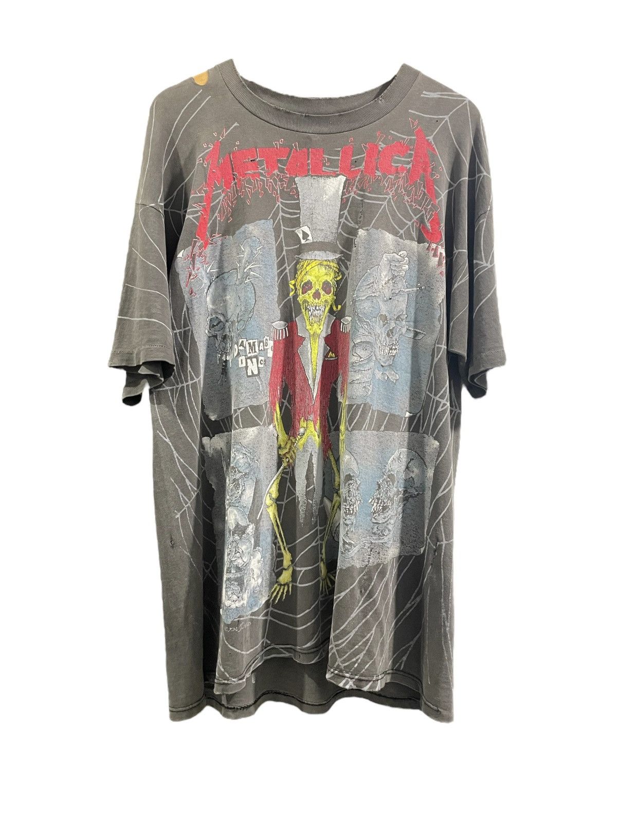 Band Tees × Metallica × Vintage Vintage Metallica Ringmaster Shirt 1992 ...