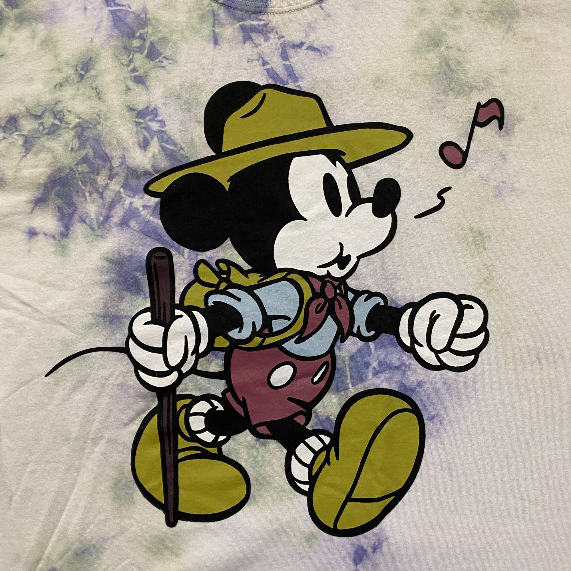 Mickey Mouse Disney Mickey Mouse Park Ranger Tie Dye Tee XL | Grailed