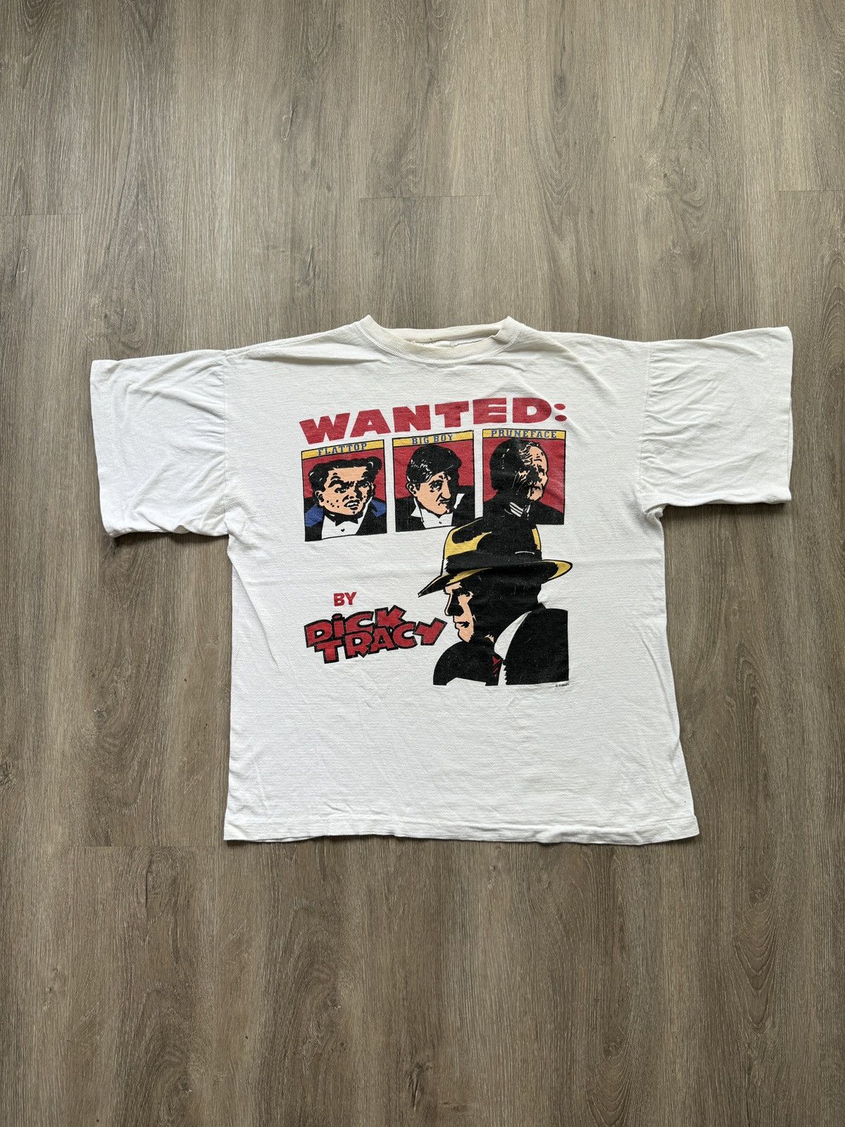 Disney × Movie × Vintage Vintage Disney Dick Tracy Wanted Flattop ...