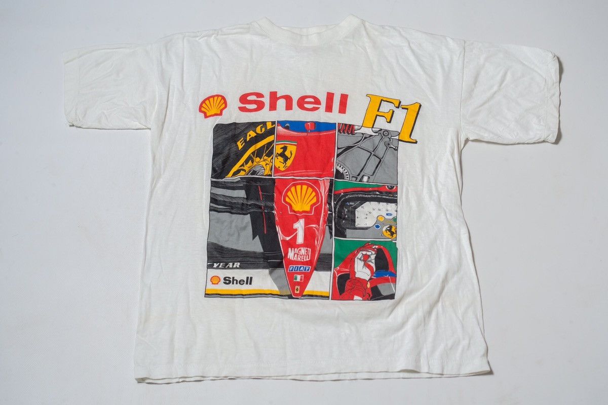 Ferrari Vintage Ferrari Shell F1 T-Shirt | Grailed