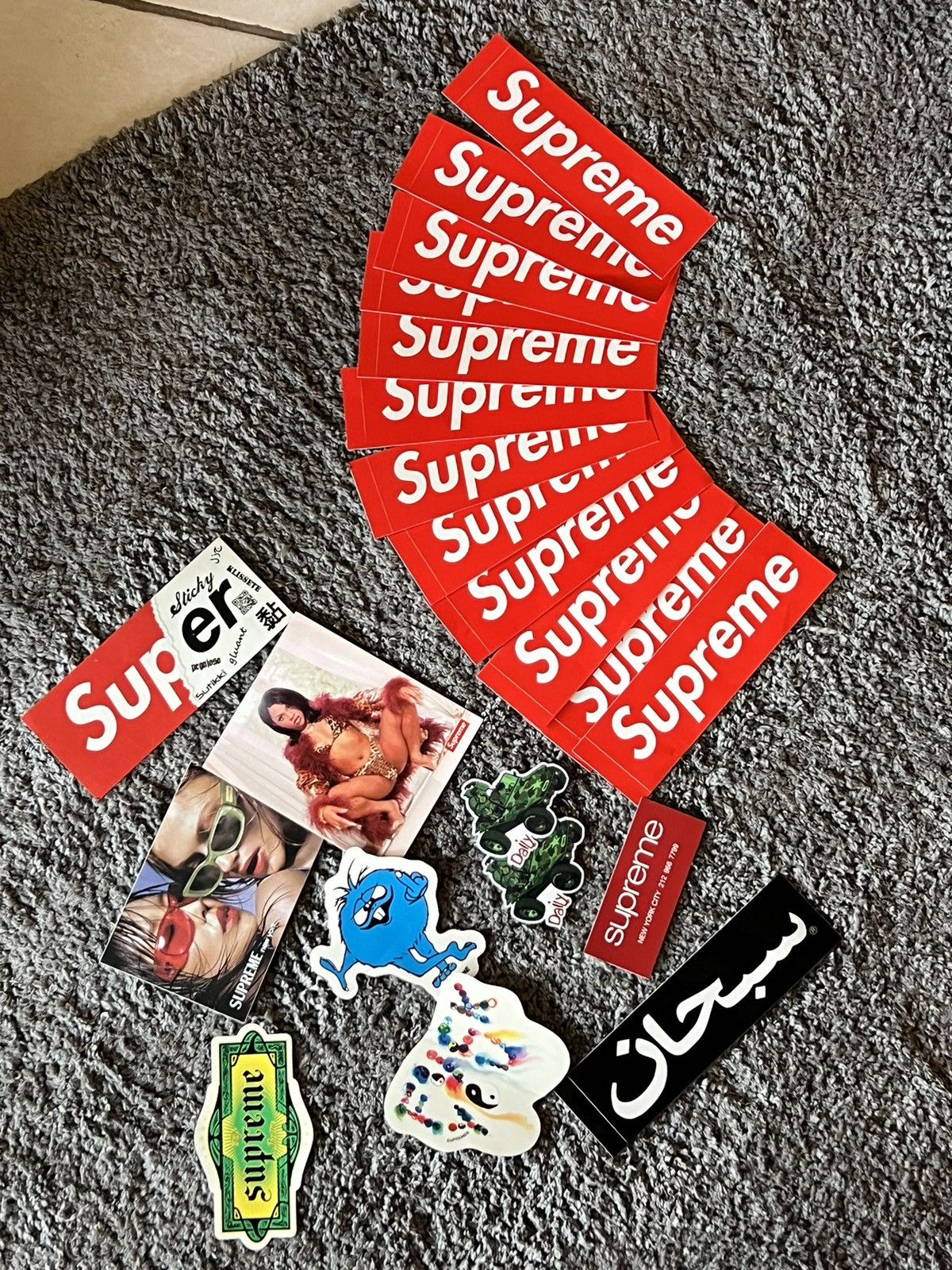 Supreme Supreme Sticker Bundle | Grailed