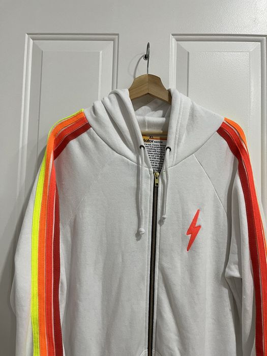 Aviator Nation Aviator Nation Bolt Embroidery Classic Zip Up Hoodie ...