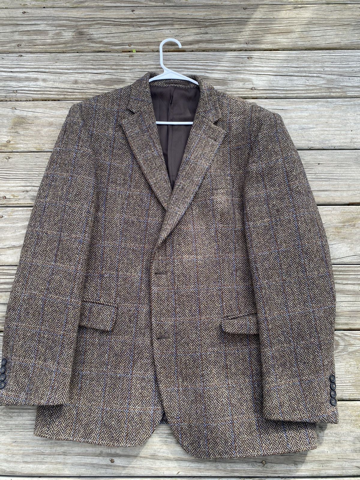 Harris Tweed × Vintage Beautiful vintage Harris Tweed wool Jacket | Grailed