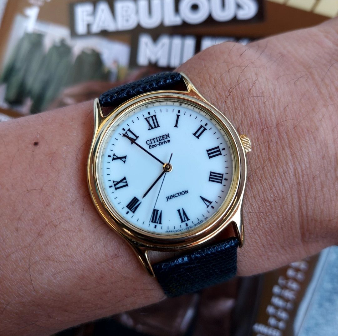 Seiko 💥Citizen Junction Eco-Drive Roman Dial | Grailed
